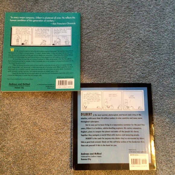 Andrews and McMeel | Accents | Two Dilbert Books Casual Day Has Gone ...